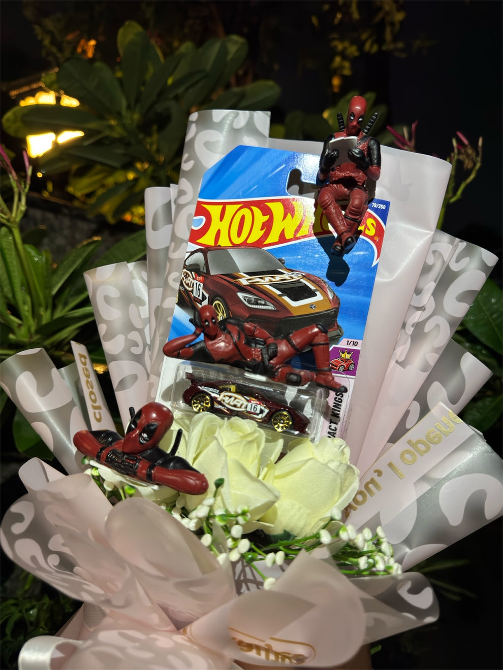 Hot Wheels Bouquet – Deadpool Drift Deluxe – Shop Your Flowers
