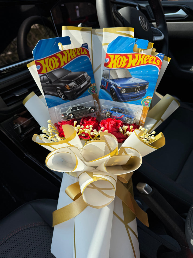 Mercedes & BMW Hot Wheels Bouquet – Icons born to lead the road – Shop ...