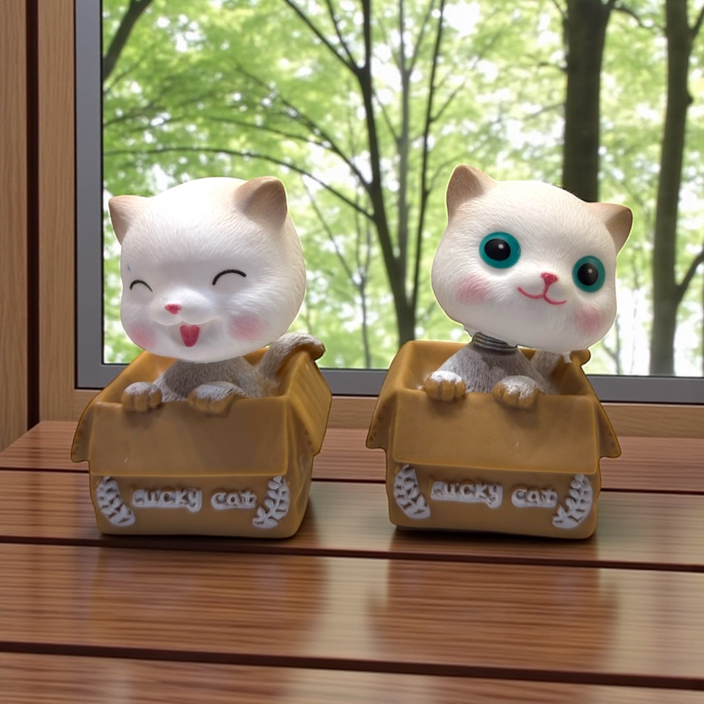 Cute Cat Set of 2 Action Figures – Shop Your Flowers